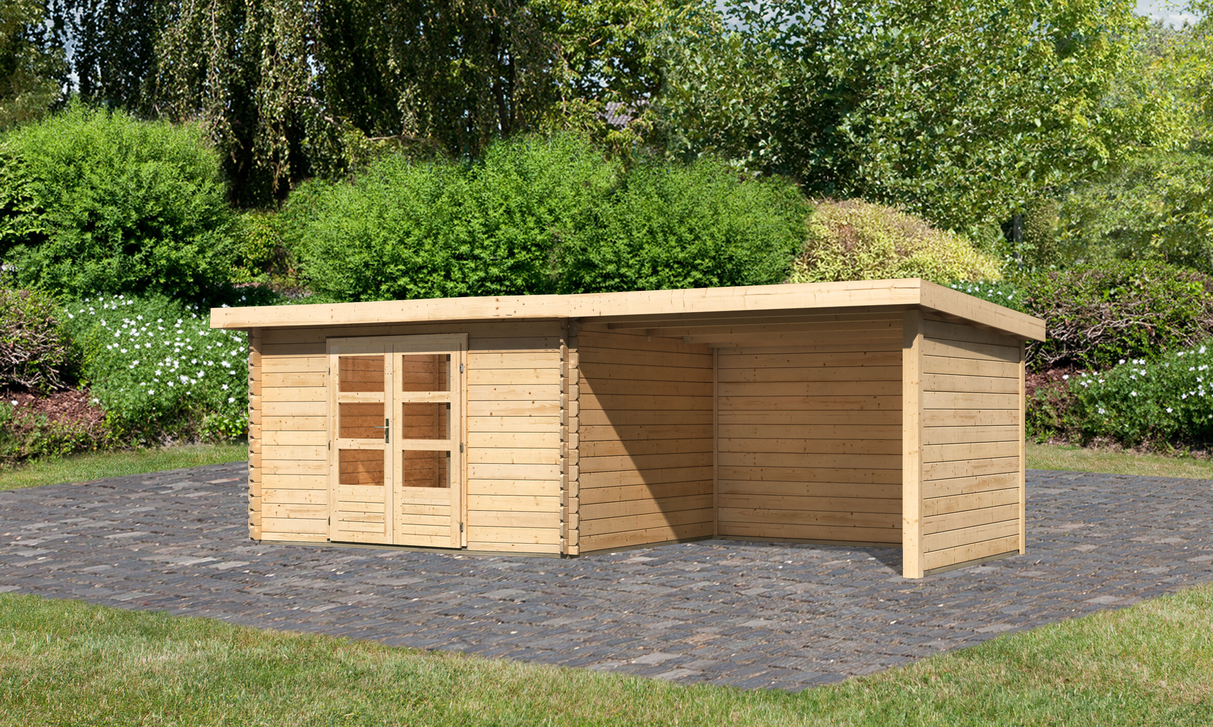 Karibu Gartenhaus Bastrup 7