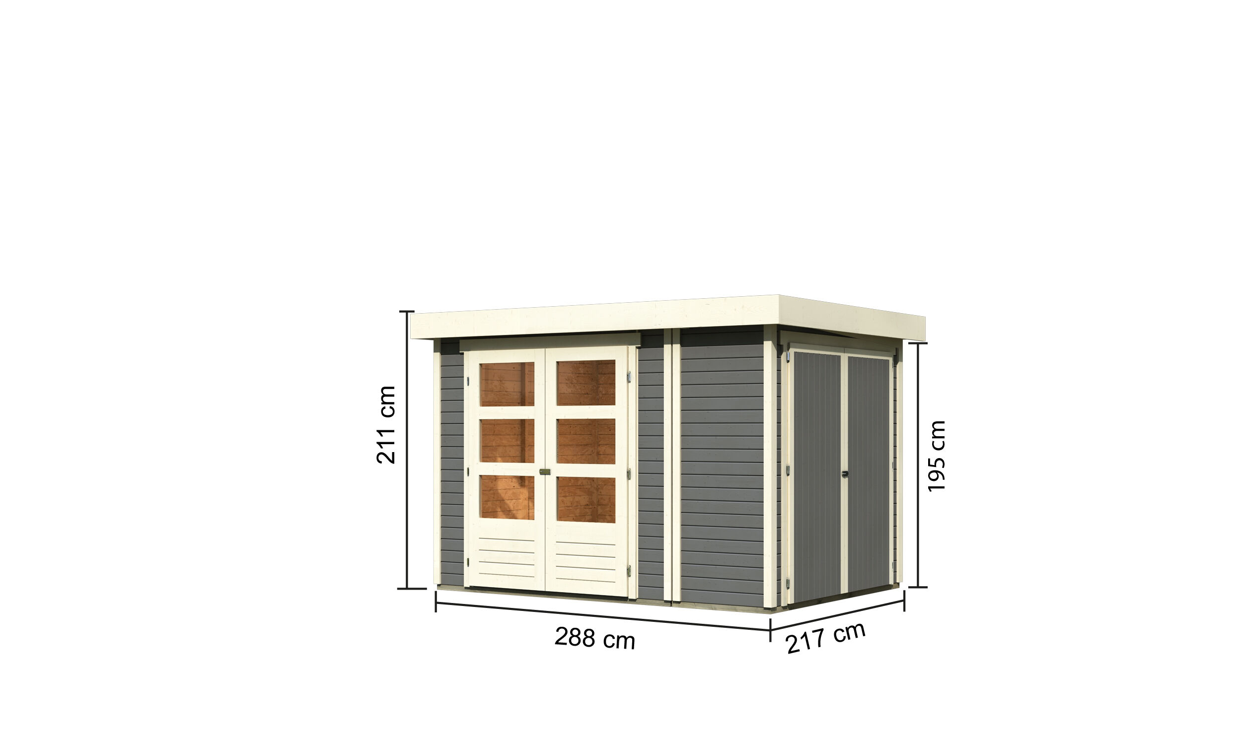 Karibu Gartenhaus Retola 2