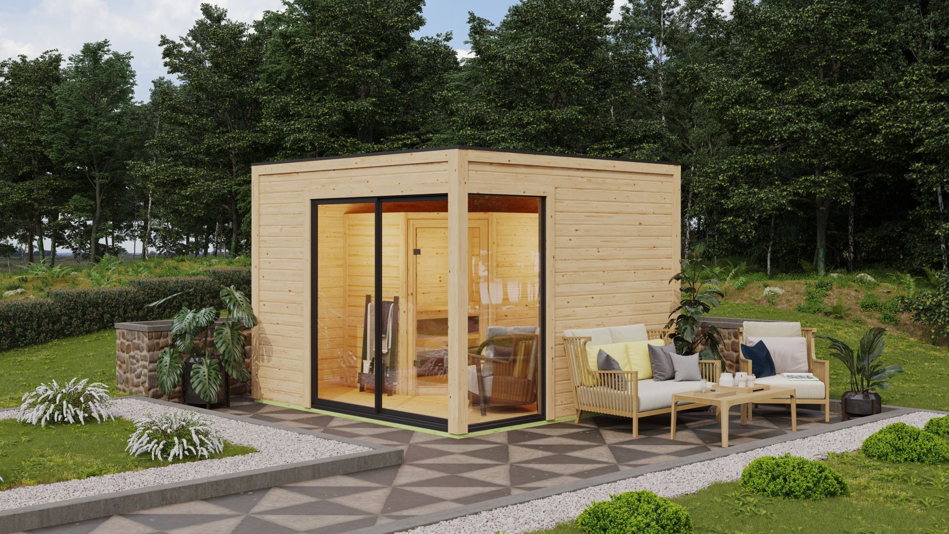 Sauna bei Karibu im Onlineshop entdecken!