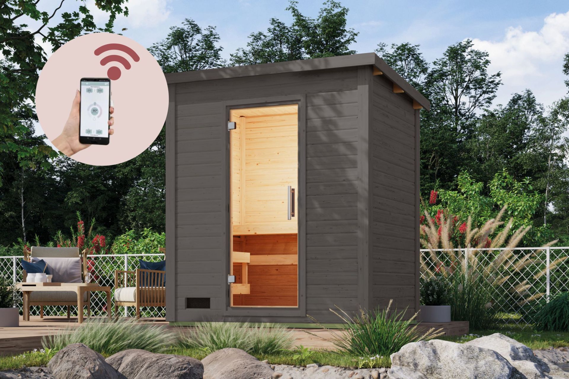 Saunahaus bei Karibu im Onlineshop entdecken!