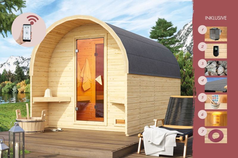 Sauna bei Karibu im Onlineshop entdecken!