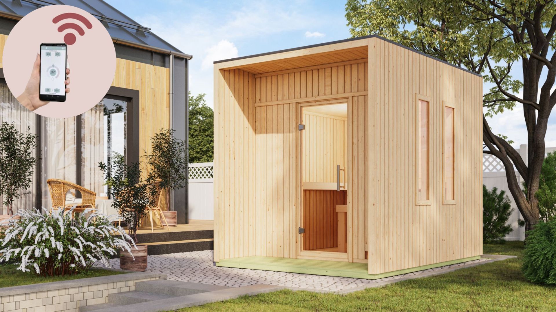 Sauna bei Karibu im Onlineshop entdecken!