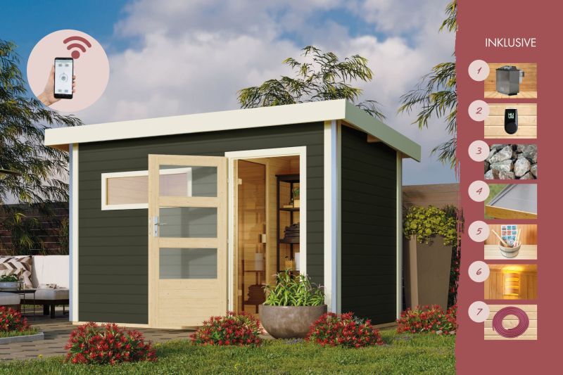 Sauna bei Karibu im Onlineshop entdecken!